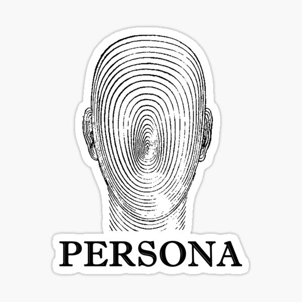 "Persona" Sticker for Sale by OurWorldTree | Redbubble