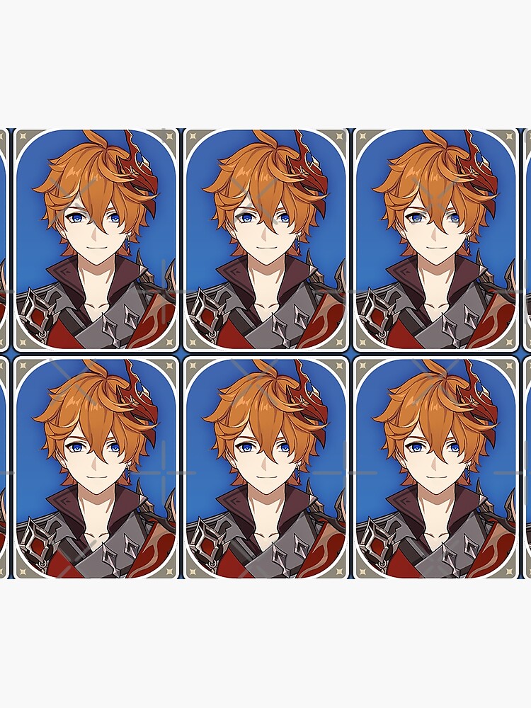 "Genshin Impact - Childe (Tartaglia) Official Card" Throw Blanket for ...