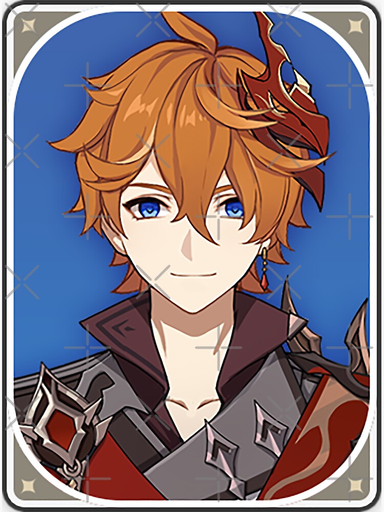 "Genshin Impact - Childe (Tartaglia) Official Card" Sticker for Sale by ...