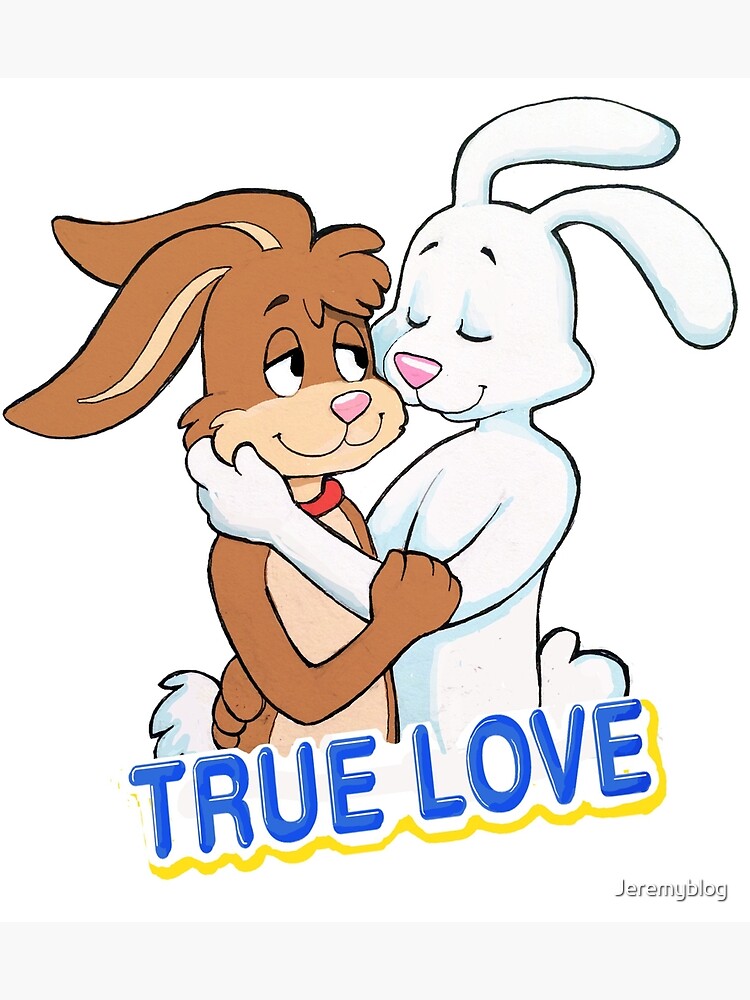 "TRUE LOVE NESQUIK TRIX RABBITS " Canvas Print by Jeremyblog | Redbubble