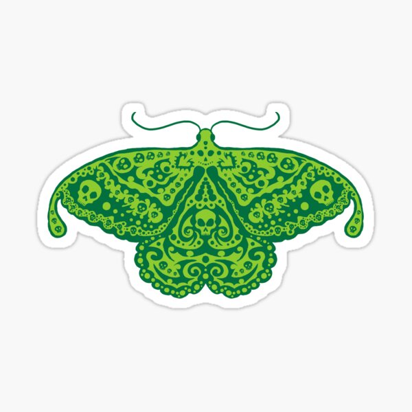 Death Head Moth Stickers | Redbubble