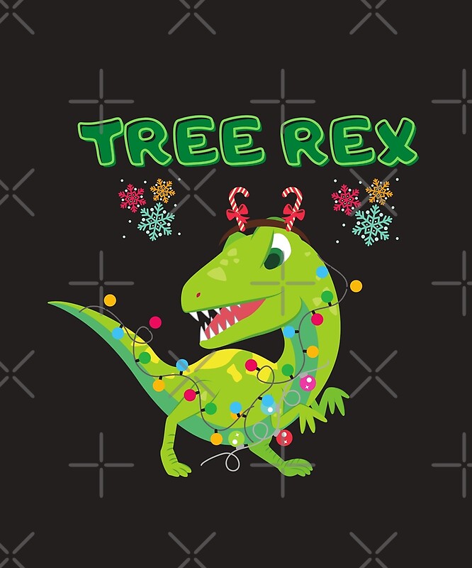 "Tree Rex Dinosaur Design" by BoBiBi Designs | Redbubble