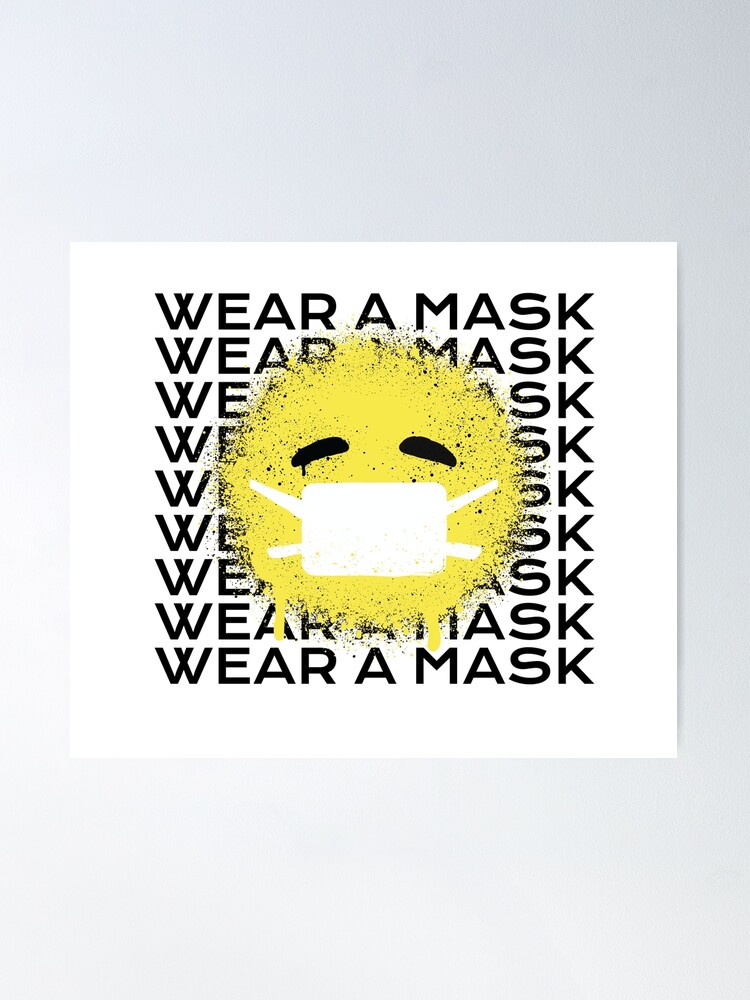 Smiley Face Mask Template