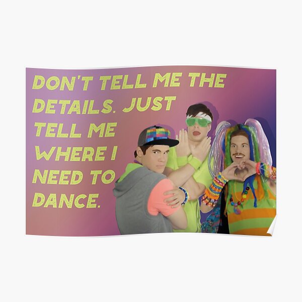 "EDM Workaholics Party" Poster for Sale by annija-gr | Redbubble
