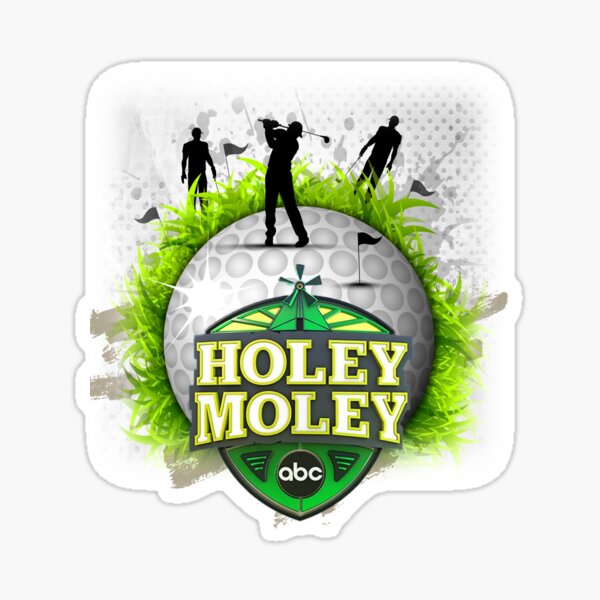 "holey moley - golf sport" Sticker by Orion-Blue | Redbubble