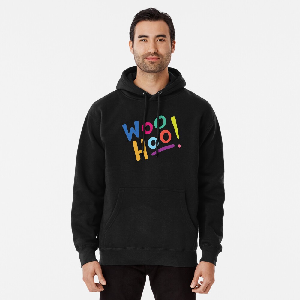"Woo Hoo!" Sticker for Sale by designminds | Redbubble
