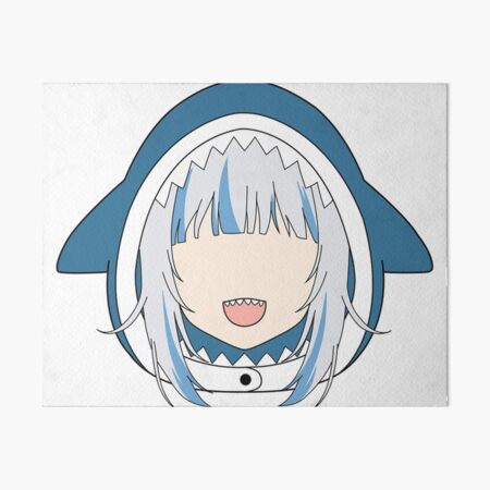 "Gawr Gura Minimalist | Version 2 | Hololive English" Art Board Print ...
