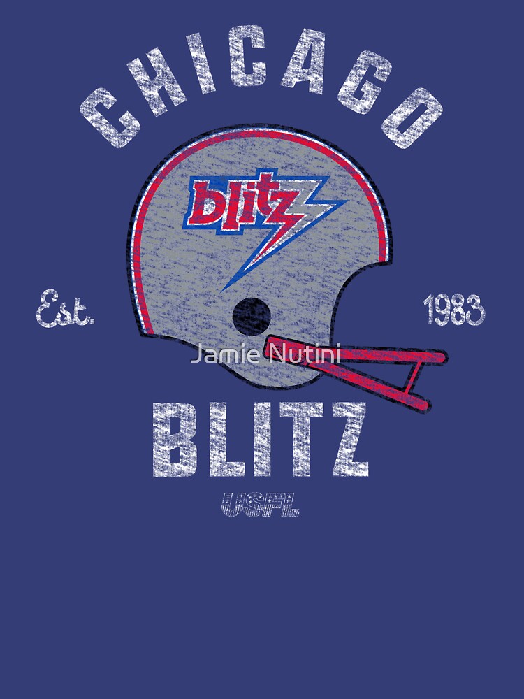 "Defunct Series: 1984 Chicago Blitz" T-shirt for Sale by jimmynutini ...