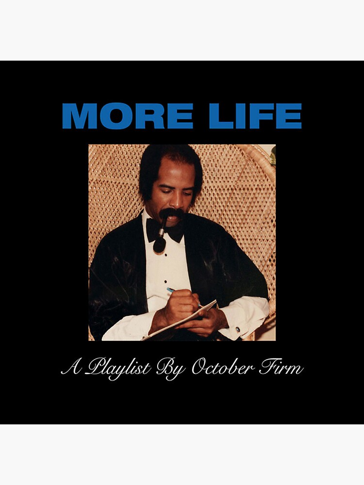 "Drake "More Life"" Sticker for Sale by Oliveroh4 | Redbubble