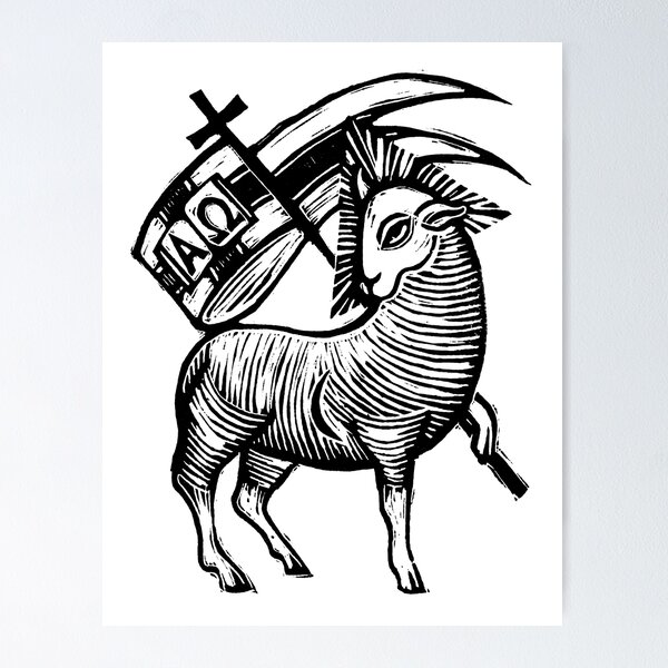 "Agnus Dei" Poster for Sale by NedBustard | Redbubble