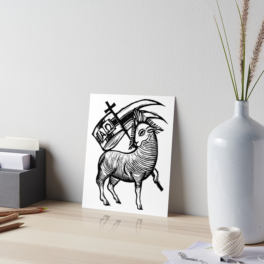 "Agnus Dei" Poster for Sale by NedBustard | Redbubble