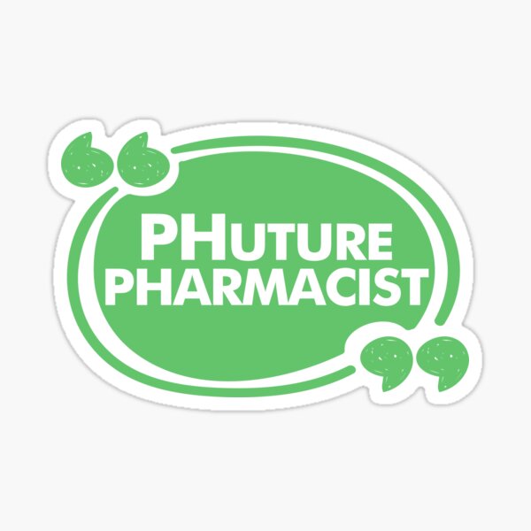 "Future Pharmacist Funny Pharmacy Student" Sticker for Sale by Vitrina ...