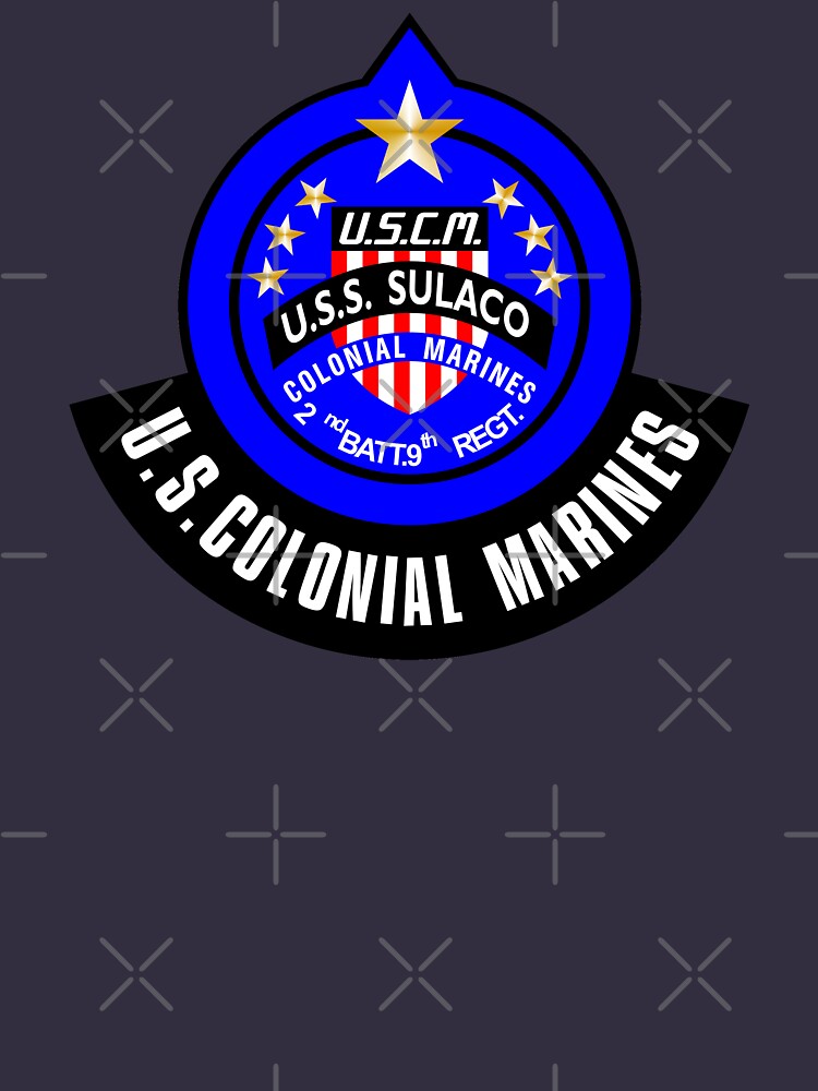 "USS Sulaco Logo" T-shirt for Sale by aliberalino | Redbubble | uscm t ...