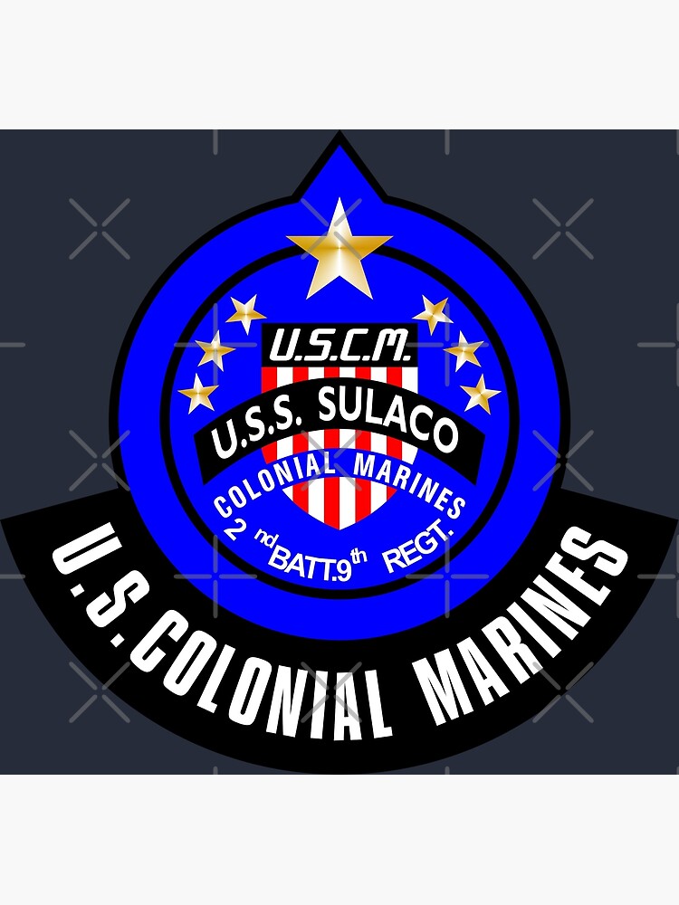 "USS Sulaco Logo" Art Print by aliberalino | Redbubble