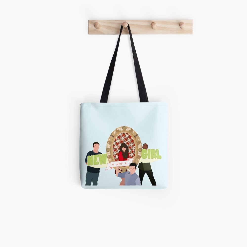 "New Girl Intro!" Sticker for Sale by Camille Albers | Redbubble