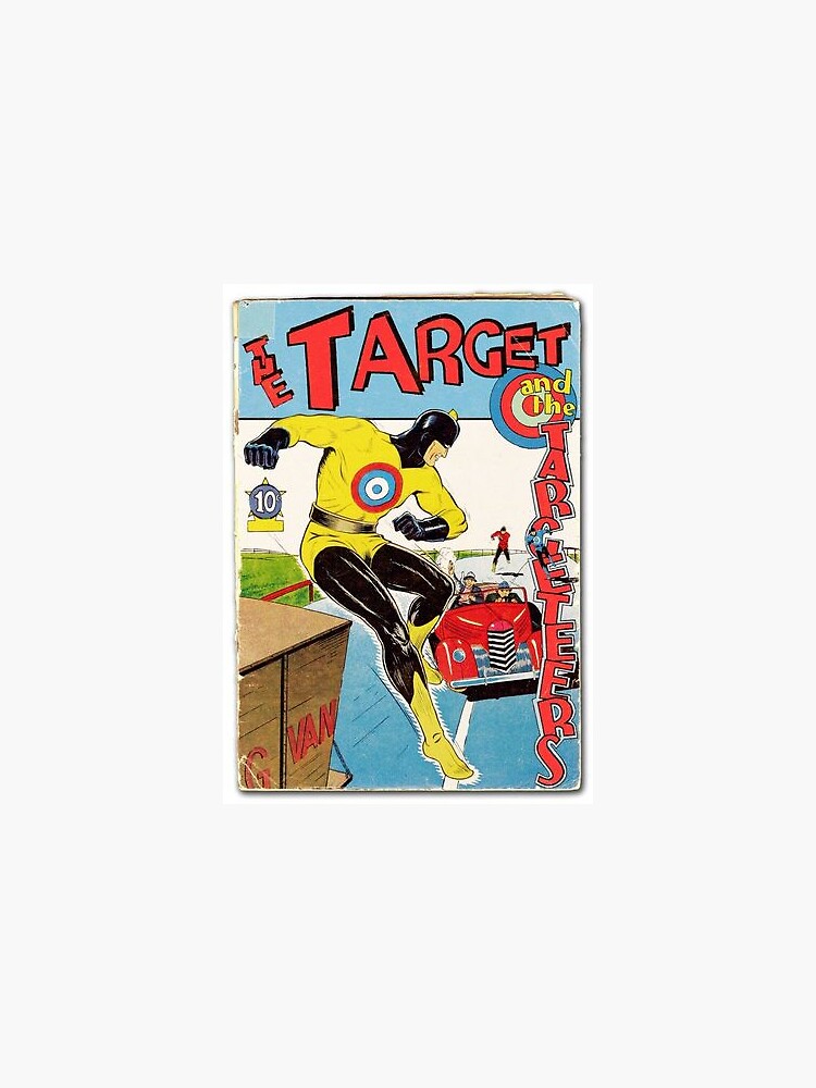 "Bad Guys always miss the TARGET!!!!" Sticker by Dawson86 | Redbubble