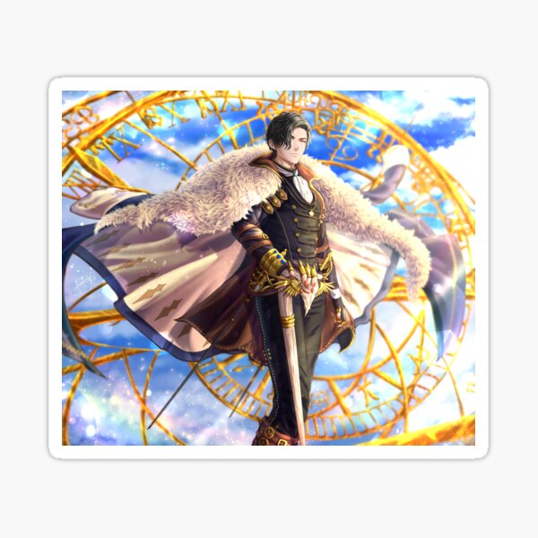 "Lucifer obey me (timelord)" Sticker for Sale by AuroraArchangel ...