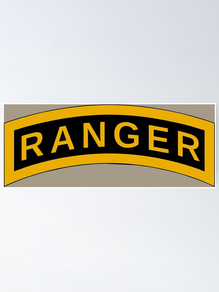 "Army Ranger Badge" Poster by aliberalino | Redbubble