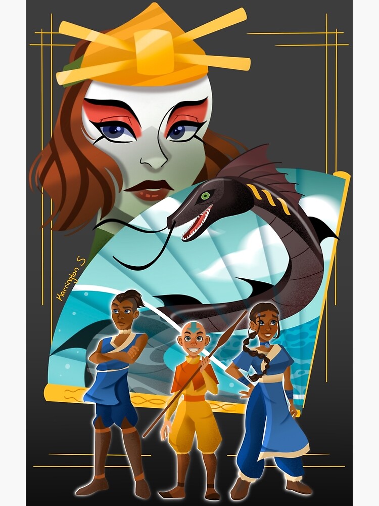 Warriors of Kyoshi Island Premium Matte Vertical Poster sold by Ibrahim ...