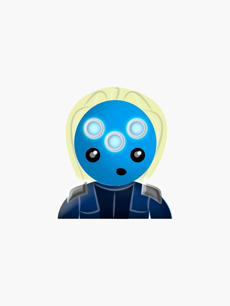 "Brainiac 5 Emoji" Sticker for Sale by Comic Emojis | Redbubble