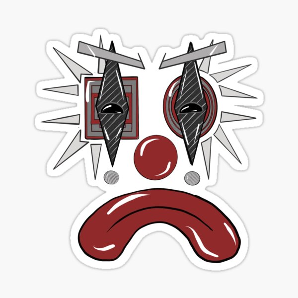 "Sus Clown" Sticker for Sale by samsam666 | Redbubble