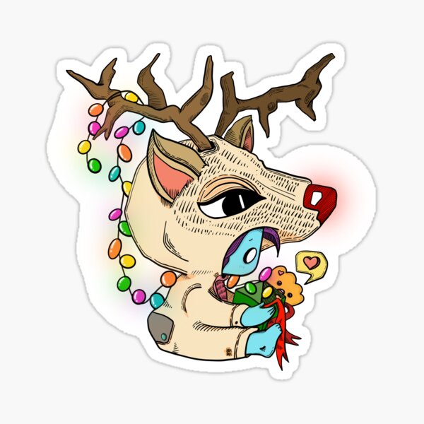Unique Agnes Christmas Stickers for Sale | Redbubble