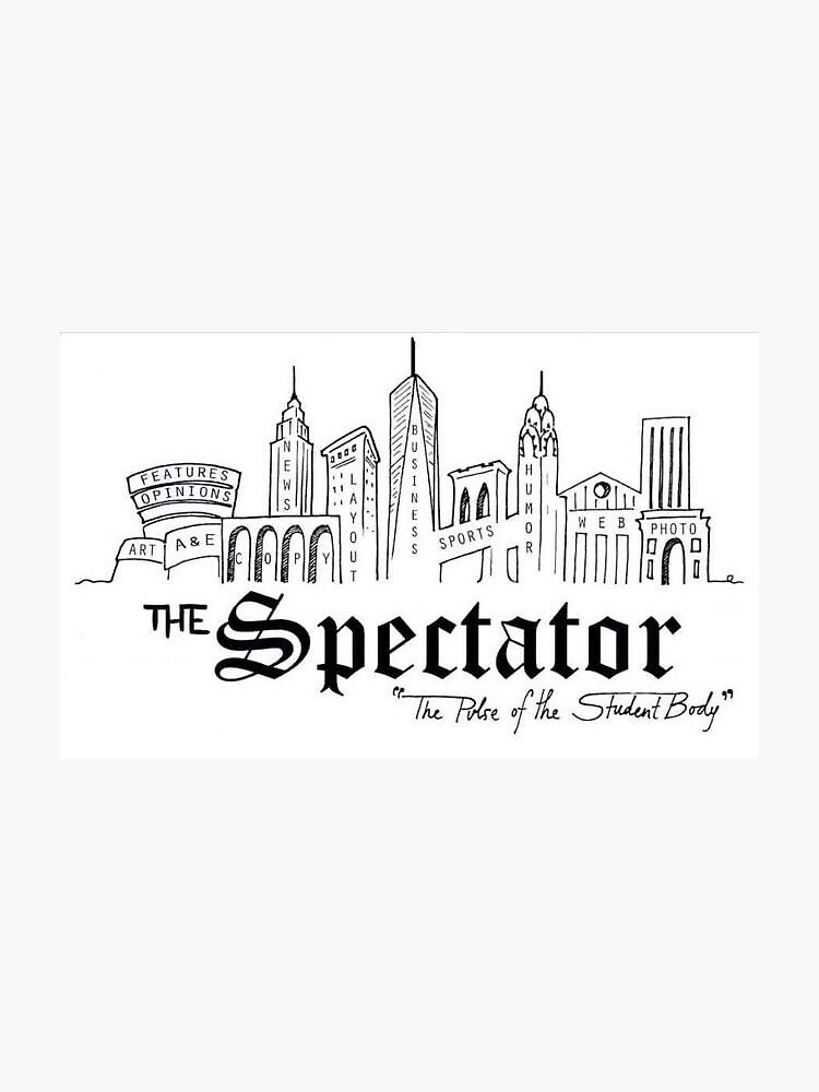 "The Spectator Art" Sticker by StuySpectator | Redbubble