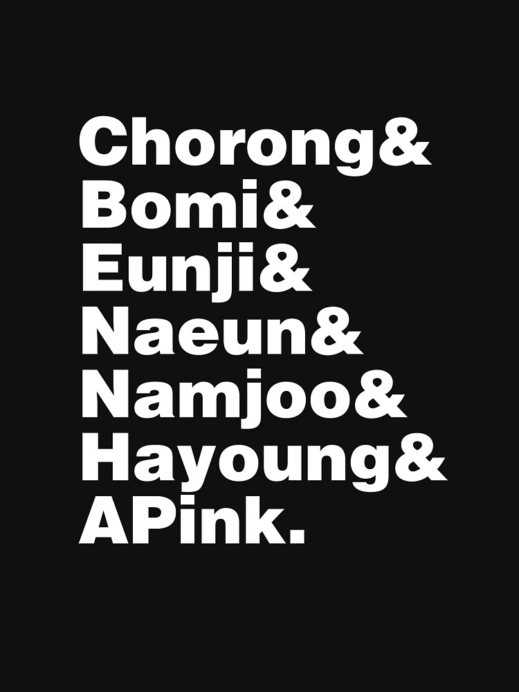 "APink" T-shirt for Sale by keepcalmandkpop | Redbubble | apink t ...