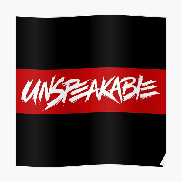 Unspeakable Logo Posters | Redbubble