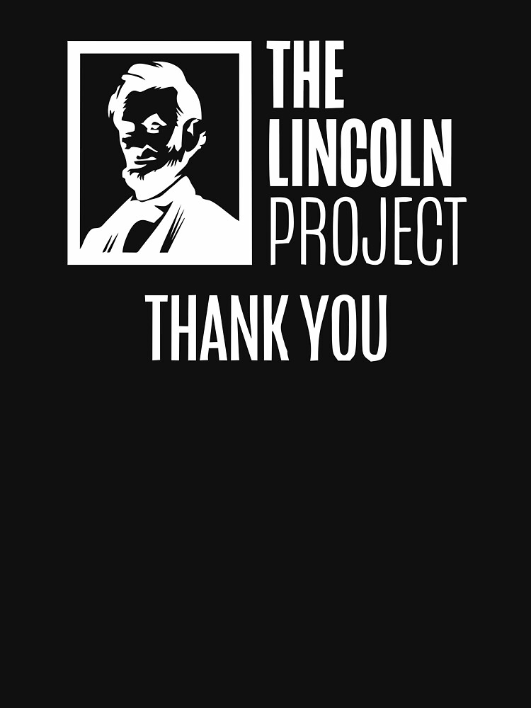 "BEST SELLING - The Lincoln Project Merchandise" T-shirt by ...