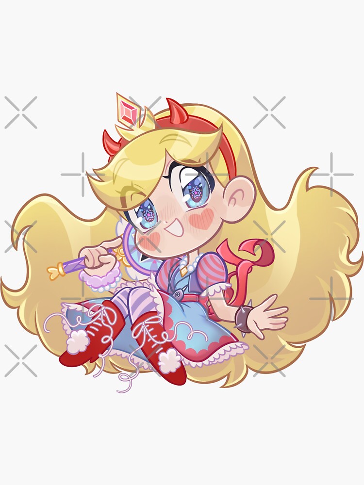 "Star Butterfly (SVTFOE)" Sticker for Sale by Kyotemeru | Redbubble