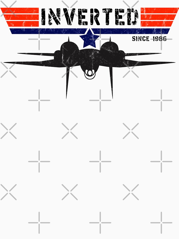 "Top Gun - Inverted Since 1986 - Retro Vintage" T-shirt for Sale by ...