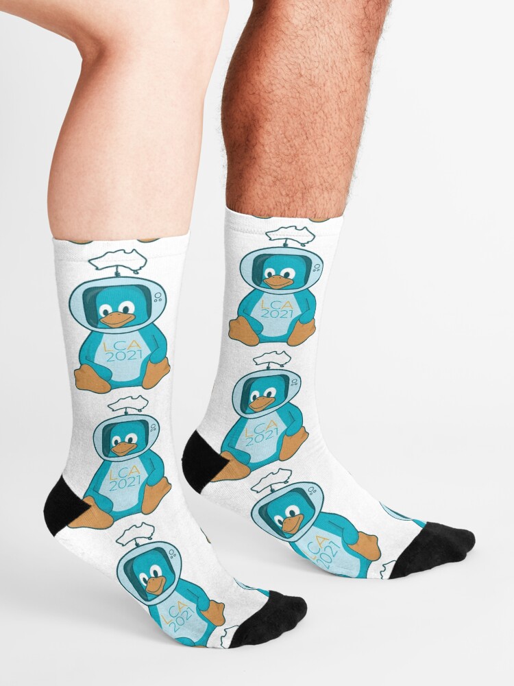 "linux.conf.au Online 2021" Socks by linuxaustralia | Redbubble