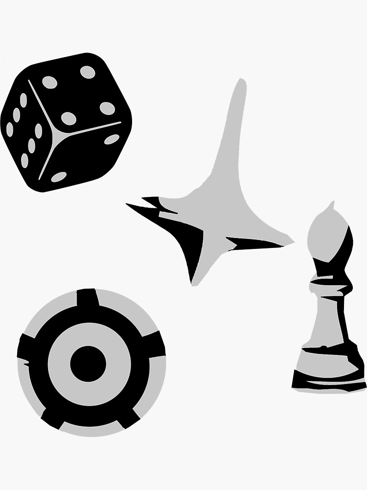 "Inception Symbols minimalism" Sticker by juliepar | Redbubble