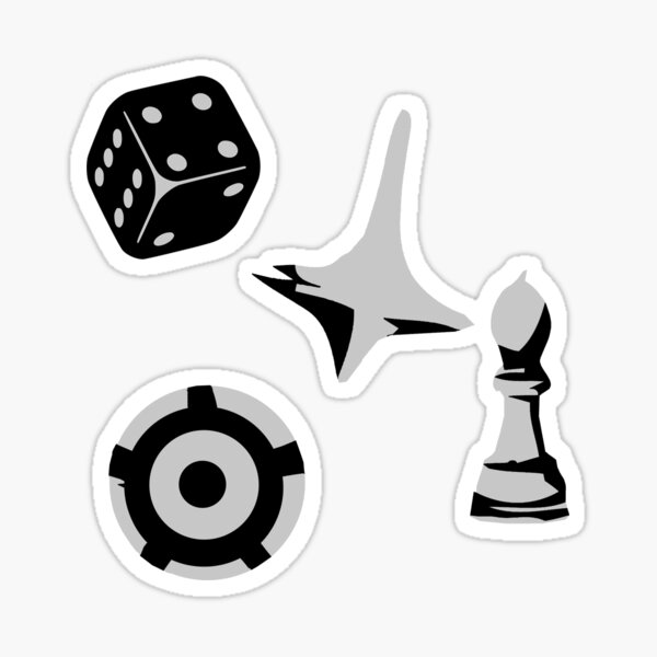 "Inception Symbols minimalism" Sticker by juliepar | Redbubble