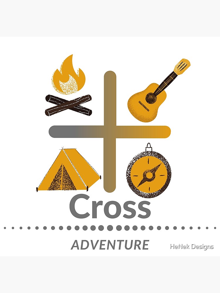 "Cross Adventure" Poster by Neksigalas | Redbubble