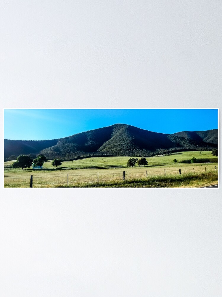 "Australian Farm Landscape" Poster by Guyzimijz | Redbubble