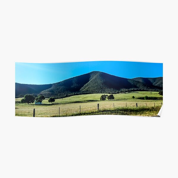 "Australian Farm Landscape" Poster by Guyzimijz | Redbubble