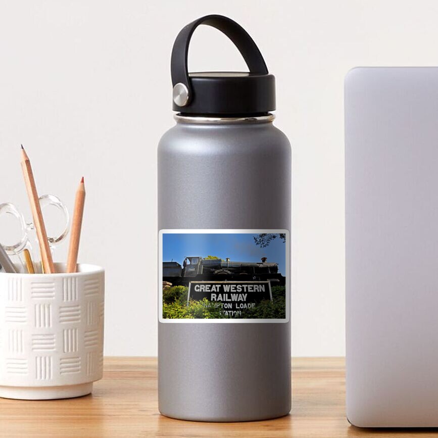 "GWR 7802 Bradley Manor" Sticker by Scenebyrail | Redbubble