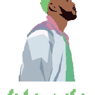 "Frank Ocean - Blonde / Pixel / 8-bit style" Poster for Sale by gd19 ...