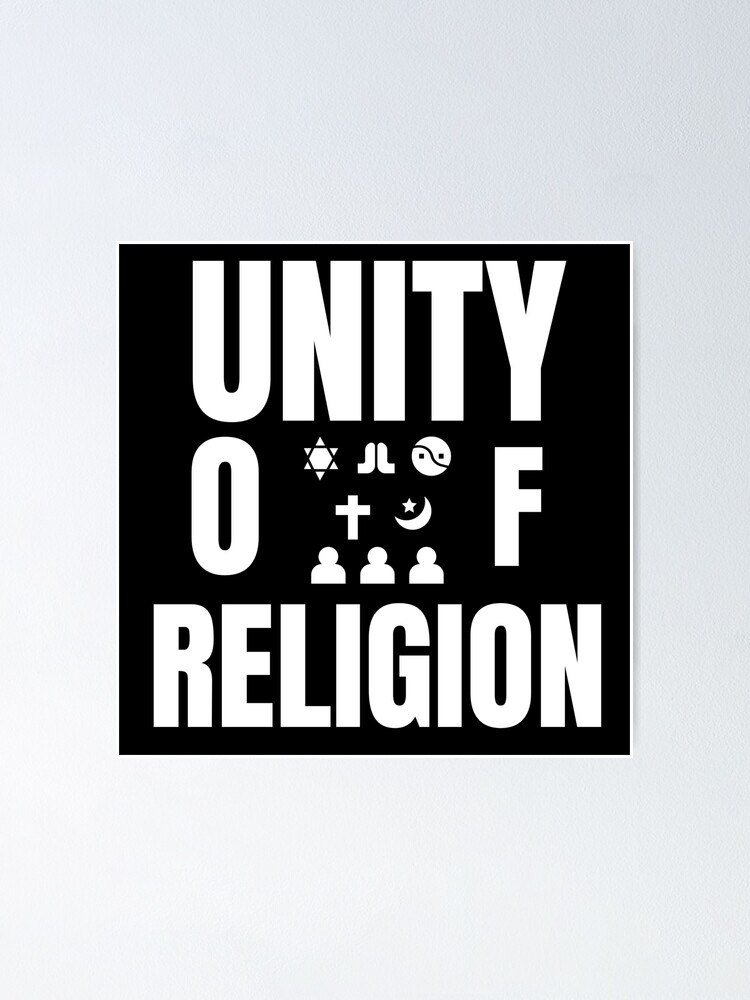 "Unity of Religion" Poster for Sale by crysis365 | Redbubble