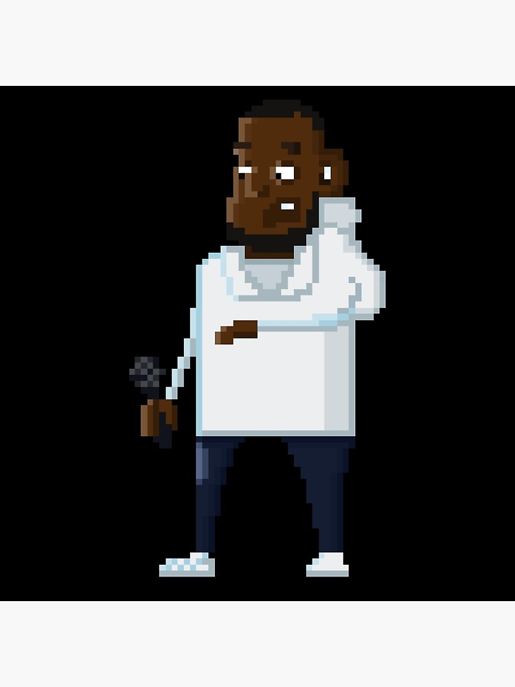 "Stormzy UK Rapper pixel art " Art Print for Sale by strart1 | Redbubble
