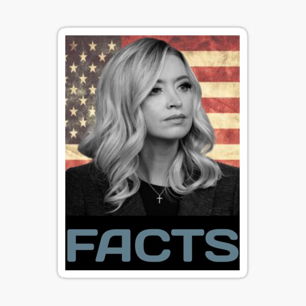 "kayleigh mcenany facts T-SHIRT " Sticker for Sale by Zakariyaeallou ...