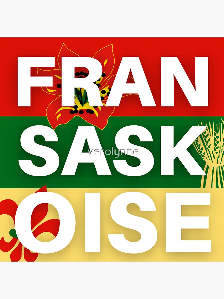 "Fransaskoise" Sticker by verolynne | Redbubble
