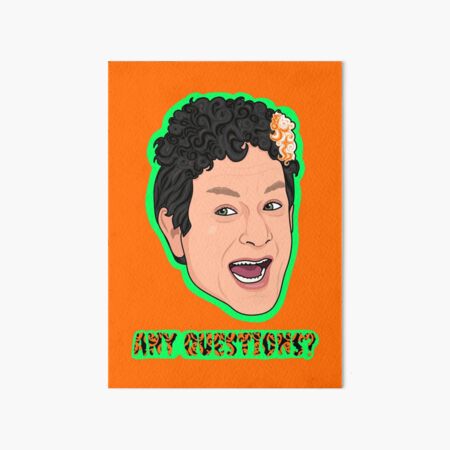 "David S Pumpkins | Any Questions?" Art Board Print for Sale by ...