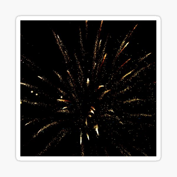"Firework" Sticker for Sale by Bimsbums | Redbubble