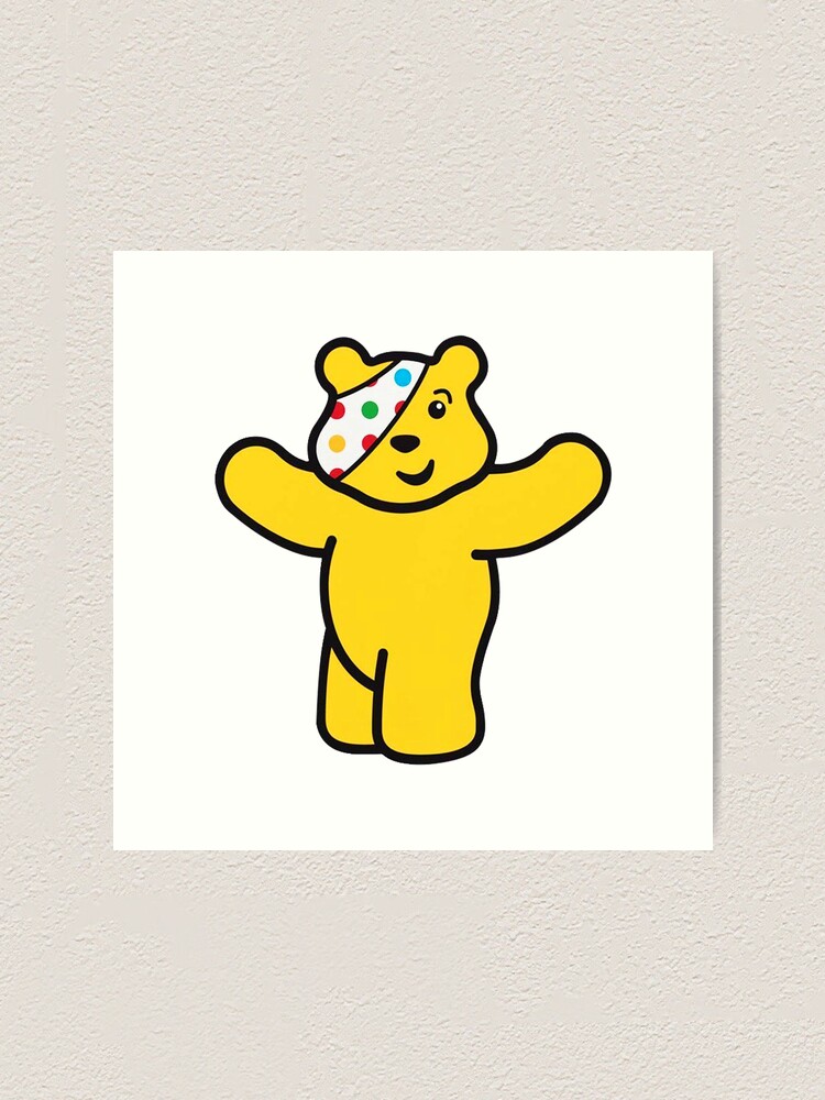 Super Pudsey Logo Join The Fun For Pudsey Bear On Children In Need Day