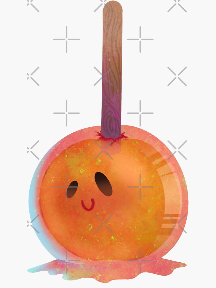 "candy apple" Sticker for Sale by SophieMahoney | Redbubble