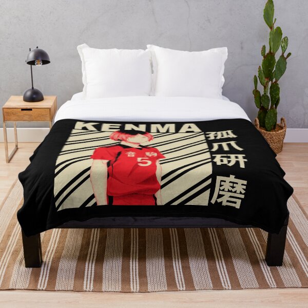 "Kenma kozume - Vintage Art" Throw Blanket for Sale by LahcenBamouh ...
