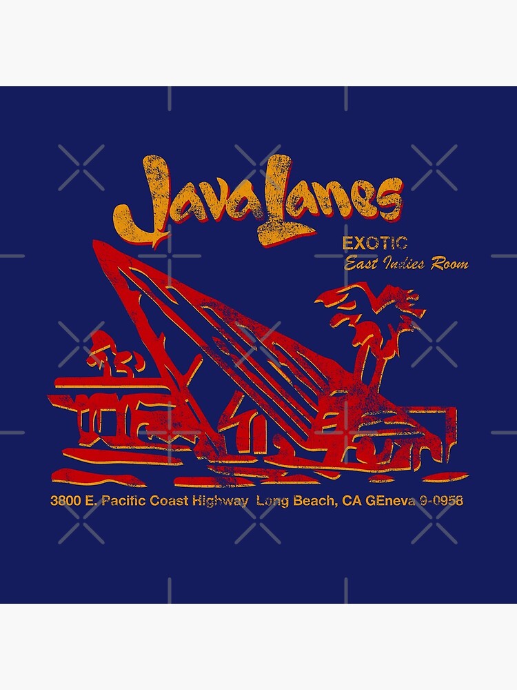 "Java Lanes - Long Beach, CA" Coasters (Set of 4) for Sale by ...